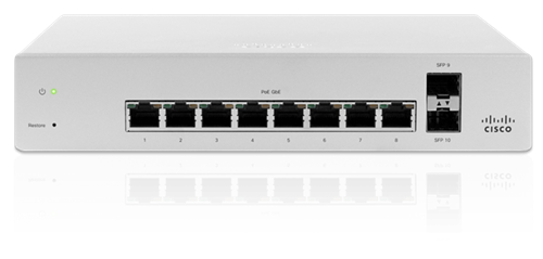 Meraki MS220-8 Switches - Cloud Managed